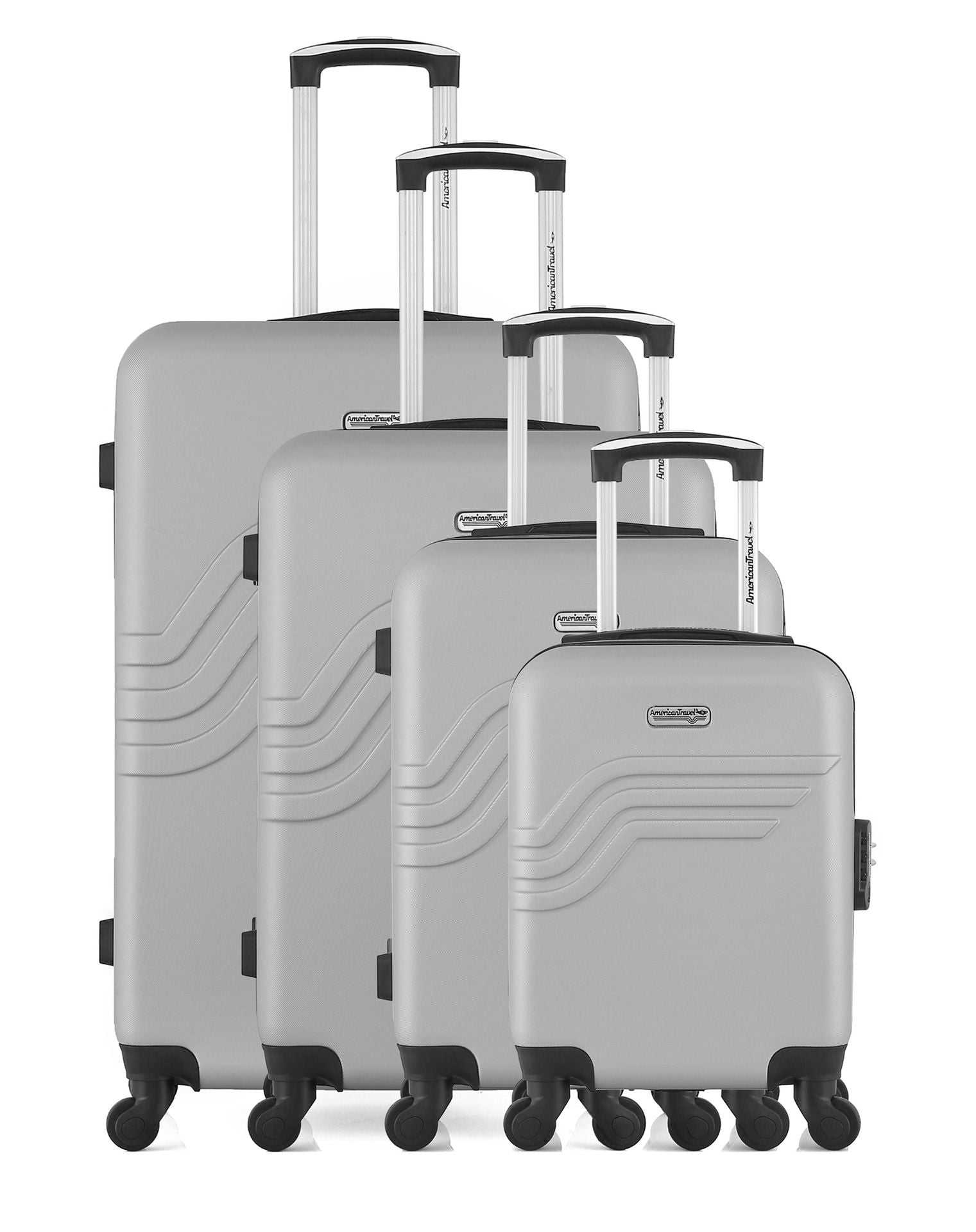 Set de 4 Valises Rigides QUEENS-M | American Travel